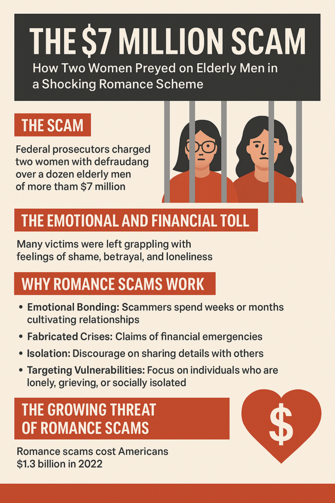 The $7 Million Scam: How Two Women Preyed on Elderly Men in a Shocking ...